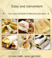 China Gas Electric Heating Automatic Pancake Making Machine 1200-1800Pcs/H CE certified for sale