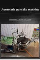 China CE Automatic Flat Bread Making Machine Industrial Pancake Maker Machine 220V for sale