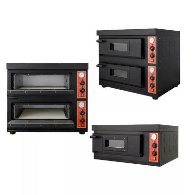 China Modern Shape Safe Thermostat Stainless Steel Pizza Oven 0.1Kw For Restaurants for sale