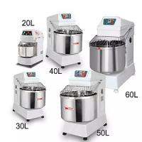 China Automatic 50L Commercial Flour Mixing Machine Cake Dough Mixer Machine 3KW for sale
