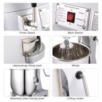 China Commercial Food Mixers 80 Litre Planetary Mixer With 3 Kind Of Beaters for sale