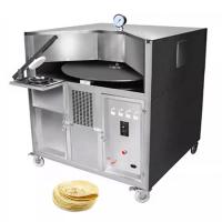 China 400Pcs/H Industrial Bread Making Machine Gas Powered Roti Baking Oven for sale