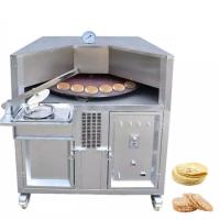 China 400Pcs/H Industrial Bread Making Machine Gas Powered Roti Baking Oven for sale