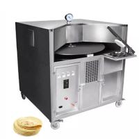 China 400Pcs/H Industrial Bread Making Machine Gas Powered Roti Baking Oven for sale