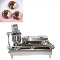 China 7L Automatic Food Making Machine Double Rows Donut Making Equipment for sale
