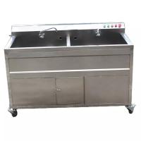 China SS304 material Potato Washer Peeler Cassava Washing And Peeling Machine for sale