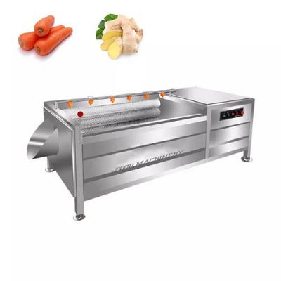 China 1.1KW Fruit Vegetable Processing Machine Potato Washing And Peeling Machine for sale