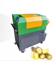 China Fast Speed Automatic Sugarcane Peeling Machine Sugarcane Skin Peeler 1.5KW for sale