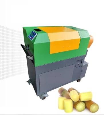 China Full Automatically Fruit Vegetable Processing Machine 1.5KW Sugarcane Peeler for sale