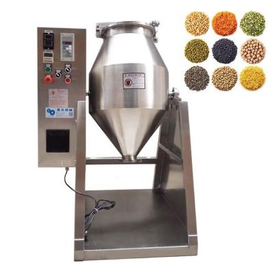 China 0.55KW Industrial Dry Blender Spices Dry Powder Mixing Machine 130L Volume for sale