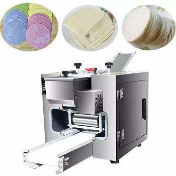 China Variable Size Thickness Wonton Wrapper Making Machine Energy Saving for sale