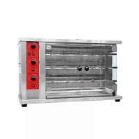 China Energy Saving 5 Rods Whole Chicken Rotisserie Oven 220V 50Hz for sale