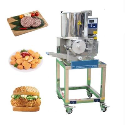 China SUS304 Chicken Nuggets Making Machine 550W Burger Patty Forming Machine for sale