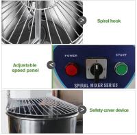 China 100 Kg Microcomputer Spiral Bakery Mixer Machine for sale