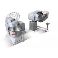 China 50 Kg Spiral Dough Mixer Machine Double Motions And Double Speed for sale