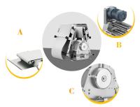 China Folding Automatic Dough Sheeter Machine Baking Equipment Industrial for sale