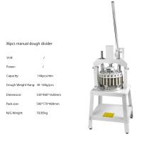 China Ce Manual Dough Rounder Dividing Machine 36pcs Per Time For Cutting Dough for sale