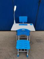 China Ergonomic Kids Study Desk and Chair Set 1100x600mm Adjustable Height 56-78cm for sale