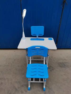 China Ergonomic Kids Study Desk and Chair Set 1100x600mm Adjustable Height 56-78cm for sale