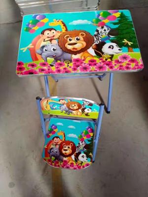 China Kids Toddler Adjustable Desk and Chair Set 70x45cm Ergonomic Study Table for Youth for sale