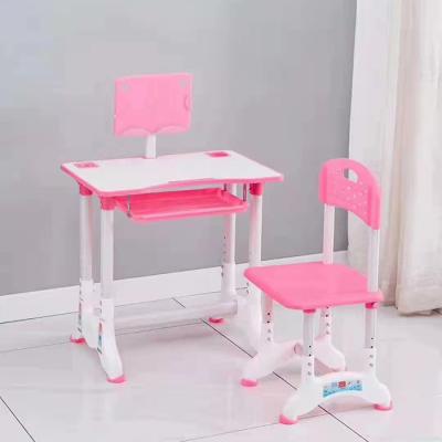 China Adjustable Kids Study Table and Chair Set 3-18 Years 72x44x60-70cm for sale