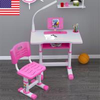 China Childrens Table And Chair Pink Modern Simple 15kg for sale