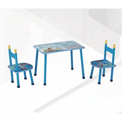 China Movable Kids Study Desk and Chair Set with Height Adjustable Folding Workstation for sale