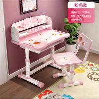 China Kids Ergonomic Plastic Desk and Chair Set with Bookshelf 60x40 cm Desktop for sale