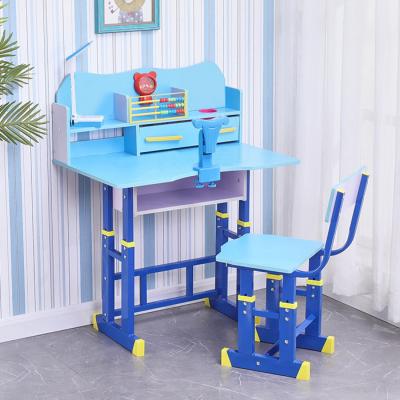 China Kids Study Table and Chair Set for 2 Year Old Desk Home 76x48x70 cm for sale