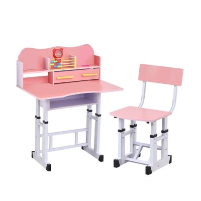 China Kids Study Table and Chair Set 78x48x70cm Adjustable Height Modern Design for sale