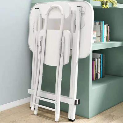 China Portable Foldable Study Desk And Chair For Small Spaces Modern 21 Inches Wide for sale