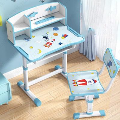China Kids Reading Writing Desk and Chair Set 70x44 cm Table Ergonomic Study Furniture for sale