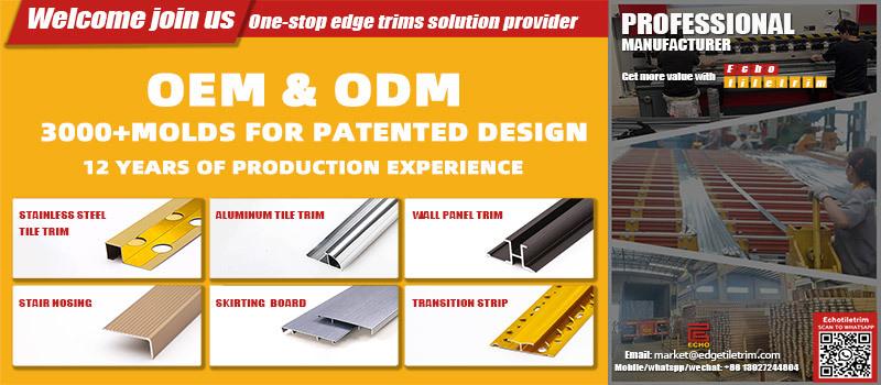 tile trim supplier tile trim manufacturer aluminum tile trim stainless steel tile trim decorative metal profiles