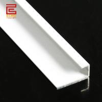 China White Wall Edge Tile Trim Ceramic Metal Tile Border Trim After Tiling for sale