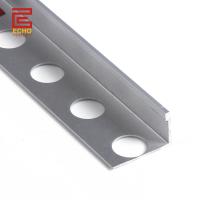 China 10mm Aluminium Straight Edge Tile Trim Minimalist Polished Chrome Edging Strip for sale