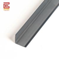 China Decorative Stainless Steel 20mm Black Tile Trim Metal Tile Trim After Tiling for sale
