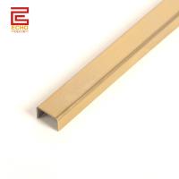 China Brass Gold Stainless Steel Tile Border Decorative Wall Tile Trim 8mm 10mm 15mm for sale