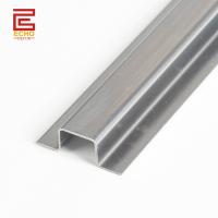 China Stainless Steel Tile To Tile Edging Trim 3m Bathroom Listello Tile Border for sale