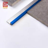 China Decorative Blue Stainless Steel Bullnose Trim Ceramic Wall Tile Edging for sale
