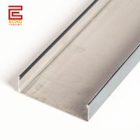 China Flat Listello Stainless Steel Tile Trim 100mm Wide Black Tile Edge Moulding for sale