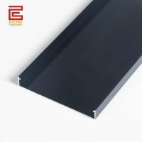 China Matte Gold Listello Tile Border Trim Aluminum Metal Tile Trim For Kitchen for sale