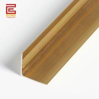 China 20mm Aluminum External Corner Tile Edging L Shape Angled Tile Trim for sale