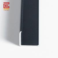 China 15mm Matt Black Outside Corner Tile Trim Aluminum Edge Protection Trim for sale