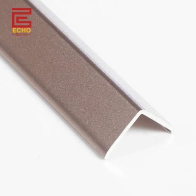 China Thick Bronze Aluminum Tile Trim Tile Corner Guard Edging Moulding Profile 3m for sale