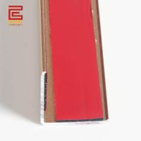 China 15mm Aluminum Tile Trim V Cap Self Adhesive Tile Edge Trim Finishing for sale