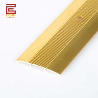 China Floor Wide Metal Threshold Strip Anti Slip Laminate Wood Flooring Transition Strip 45mm for sale