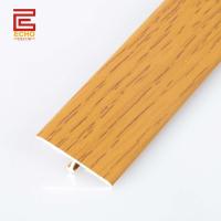 China Metal Flat T Bar Dividers Floor Transition Strips Internal Wood Flooring Profile for sale