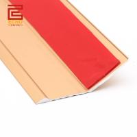 China Self Adhesive Ramp Transition Strip Non Slip Aluminium Floor Cover Strip for sale