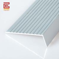 China Flexible Aluminum Stair Nosing Trim for Hardwood Protection for sale