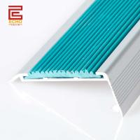 China Safety Metal Stair Nosing Trim Anti Slip Concrete Stair Tread Edge Trim for sale